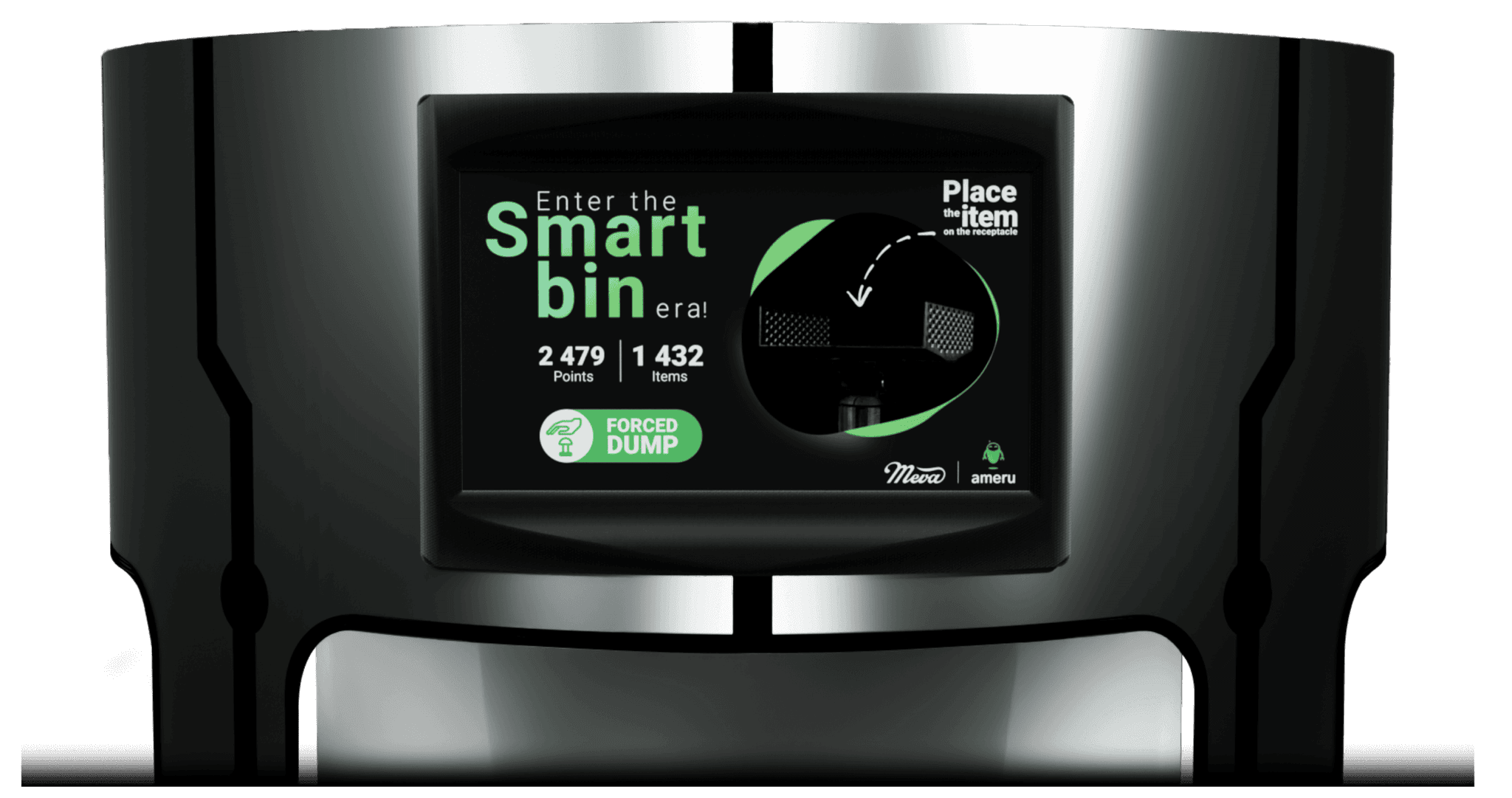 Smart Bins for Public Spaces - Automated Waste Sorting | Ameru