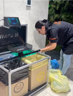 Smart Bins for Public Spaces - Automated Waste Sorting | Ameru